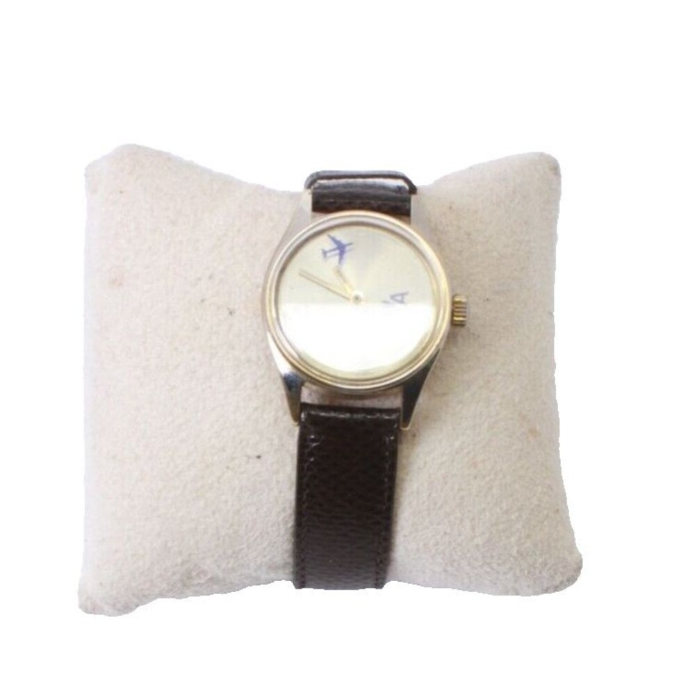 American Airlines Pilot Watch Vintage Rotating Jet Pl… - Gem